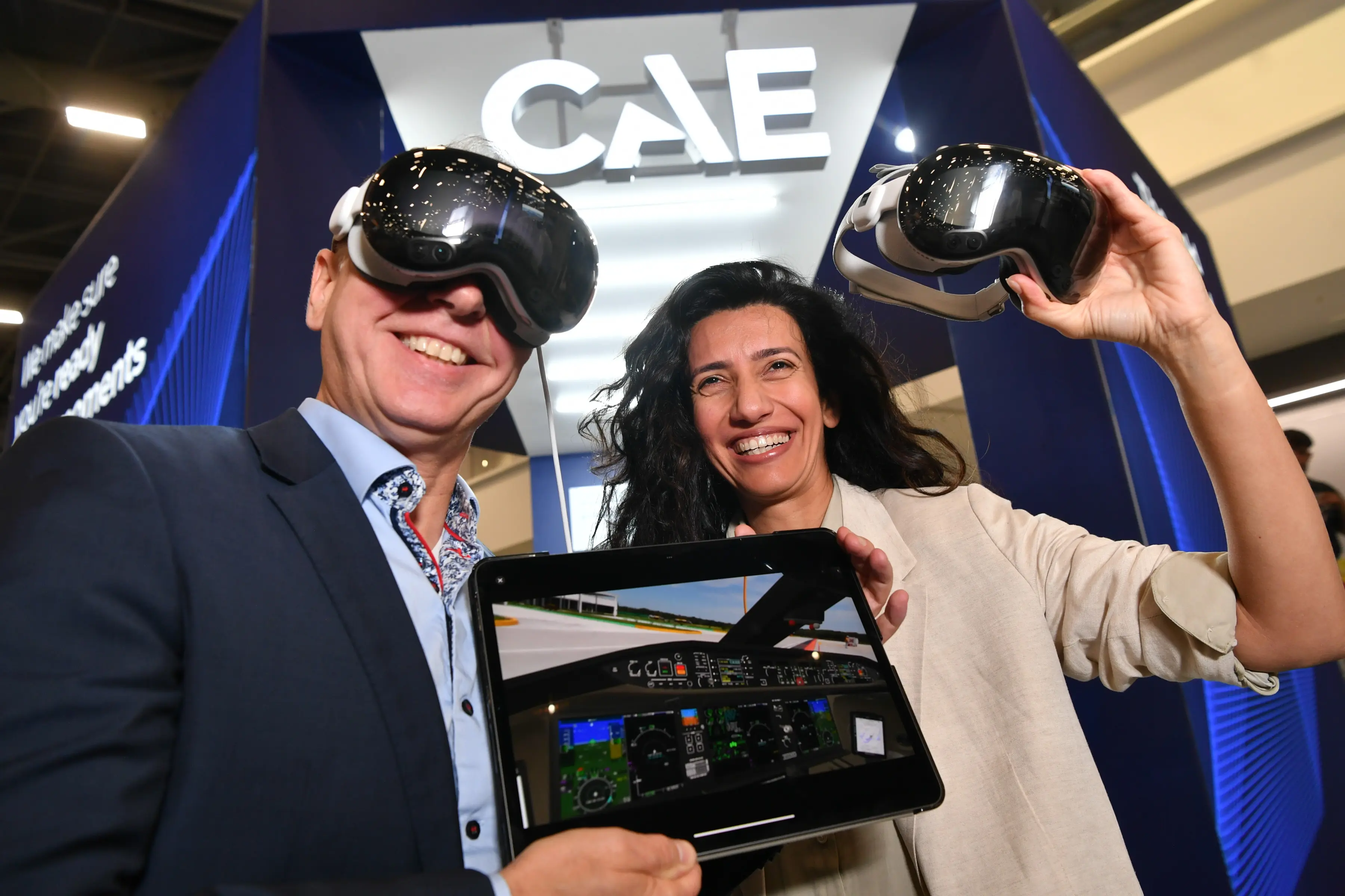 CAE unveils pilot training solution built for Apple’s 3D goggles ...